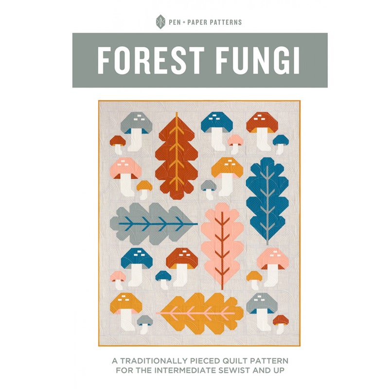 Mushroom Quilt Pattern - Etsy