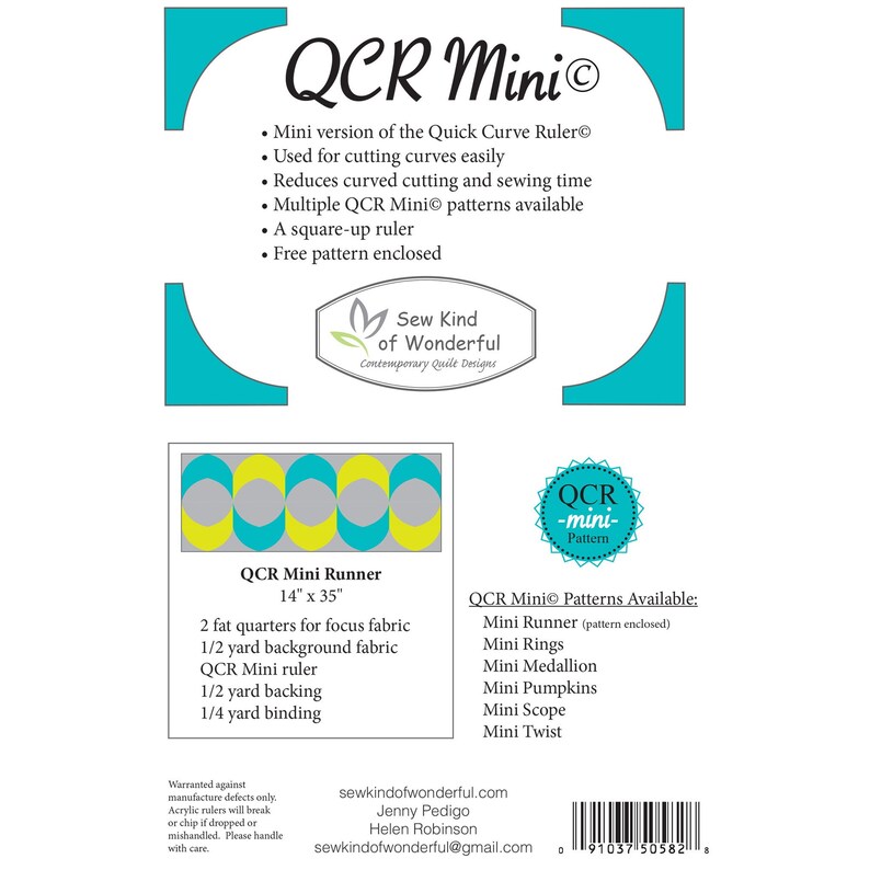 Mini Quick Curve Ruler by Sew Kind of Wonderful Sewing and - Etsy