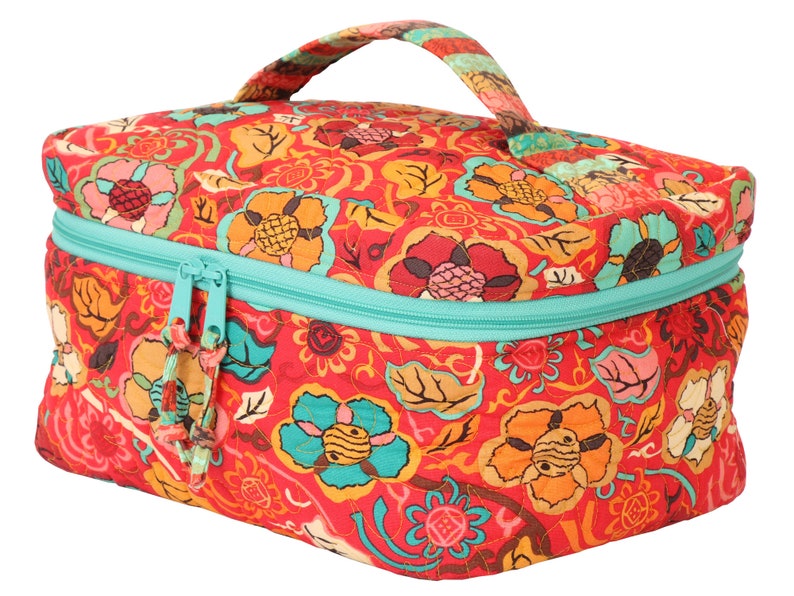 All Aboard Train Case Trio Sewing Pattern - PAPER PATTERN - Tote Bag ...