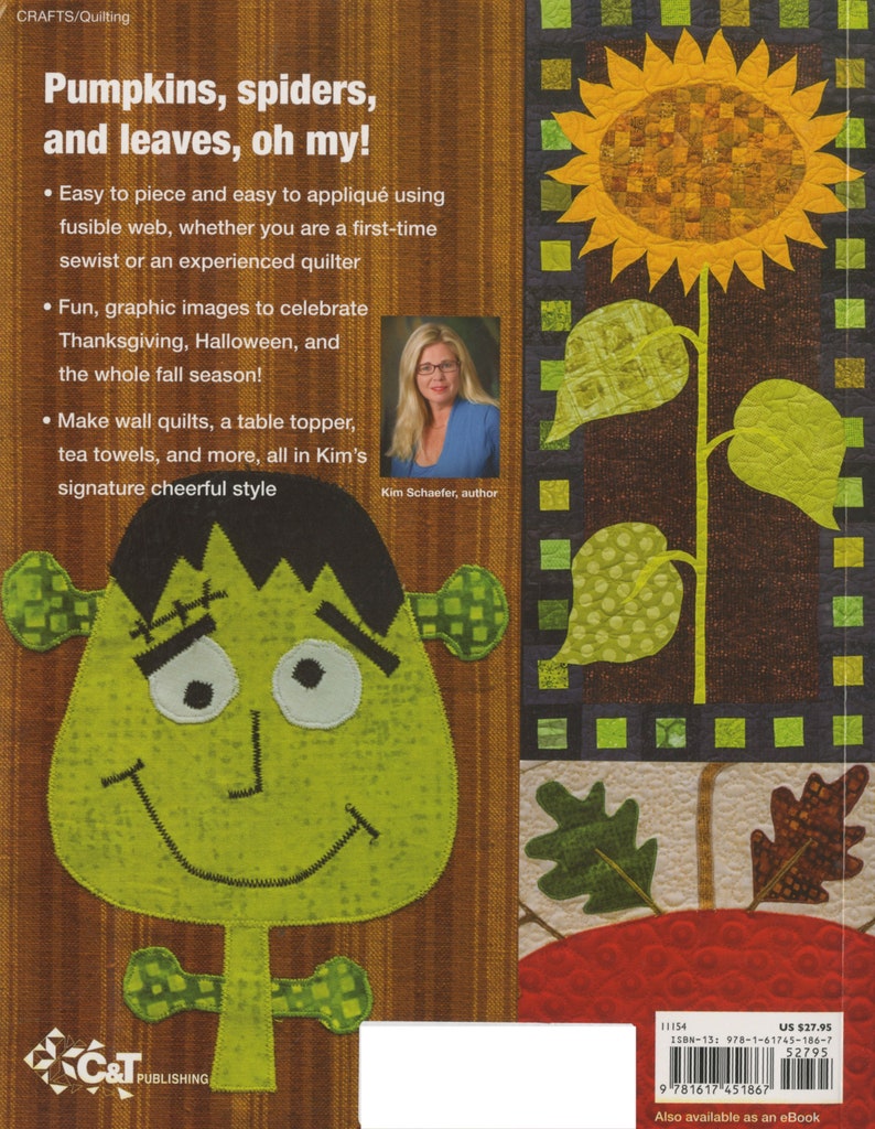 Festive Fall Quilts Sewing Pattern Book 64 PAGES Written - Etsy