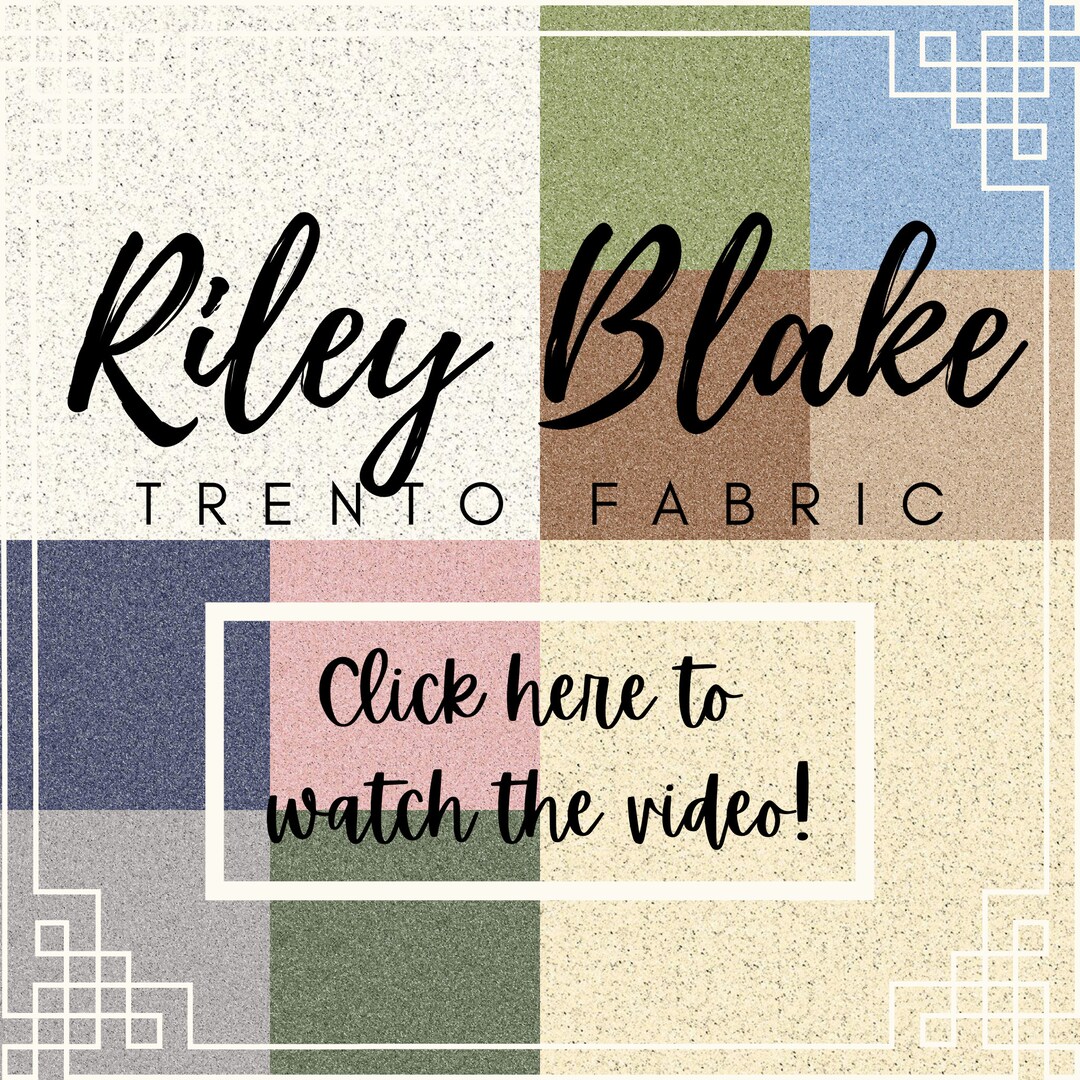 Riley Blake Designs Trento Quilt Fabric 100% Premium Cotton Sold by the ...