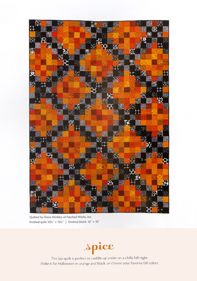 Festive Fall Quilts Sewing Pattern Book - 64 PAGES - Written and ...