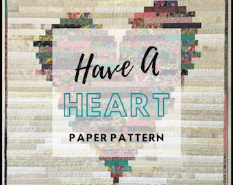 Personal Library Quilt Pattern PAPER PATTERN Perfect for Book Lovers ...