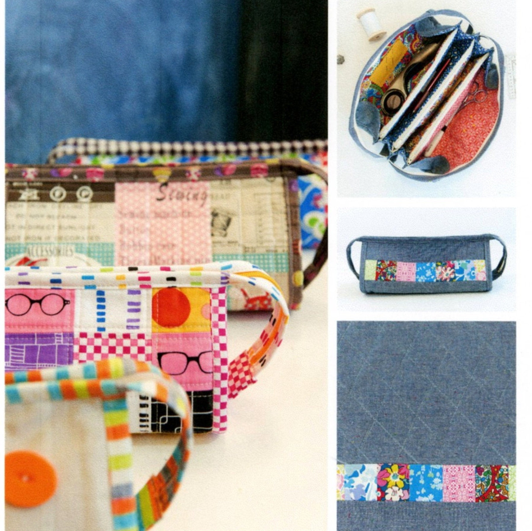 Sew Together Bag Sewing Pattern by Sew Demented - PAPER PATTERN ...