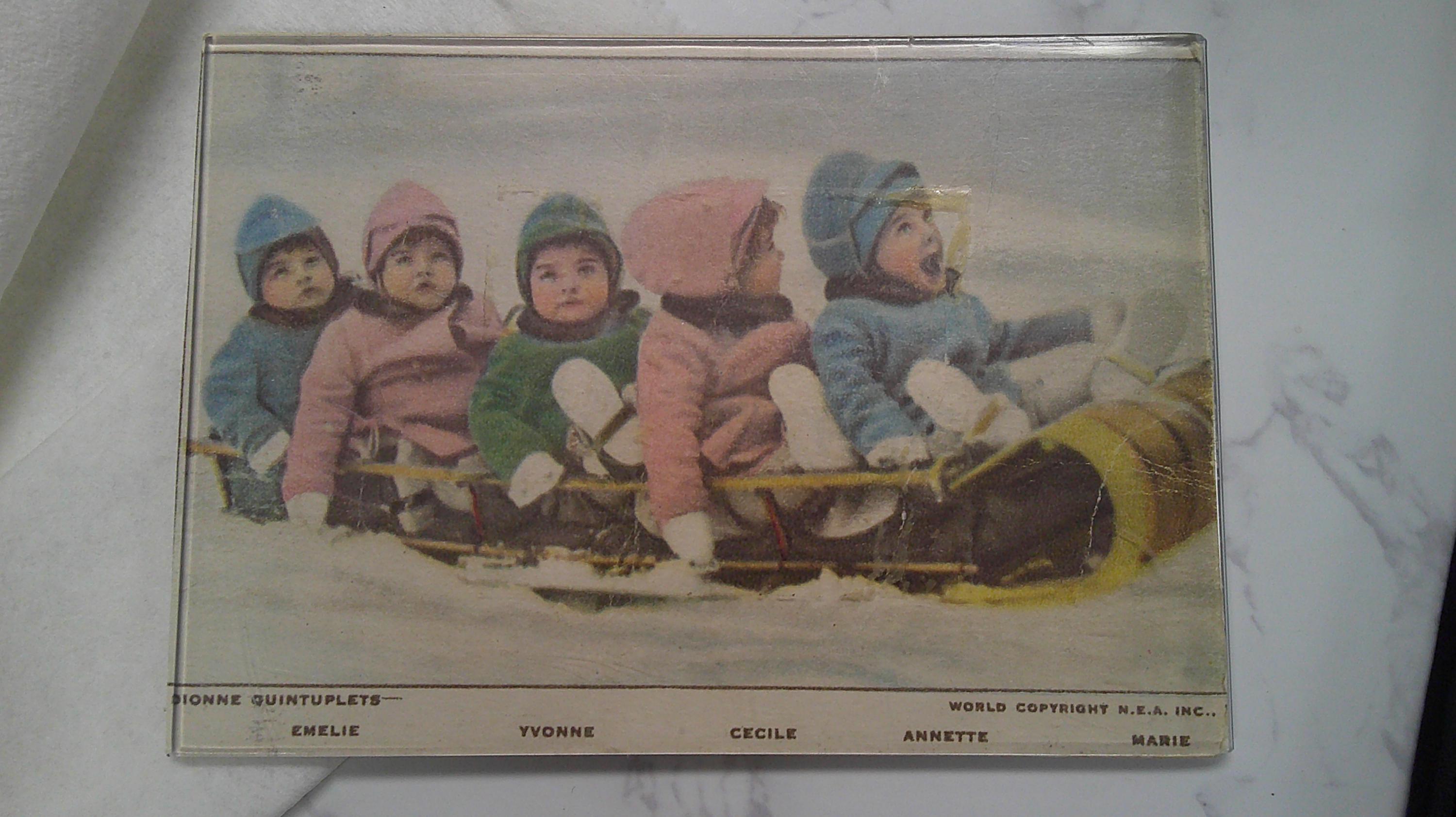 Vintage Dionne Quintuplets Postcard, 1930s Memorabilia - Etsy