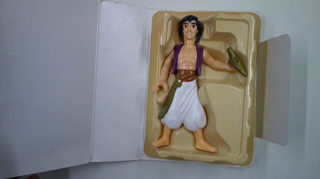 Vintage Aladdin Figurine Toy, the Return of Jafar Aladdin Mcdonald's Happy Meal 1995 Toy Aladdin ...