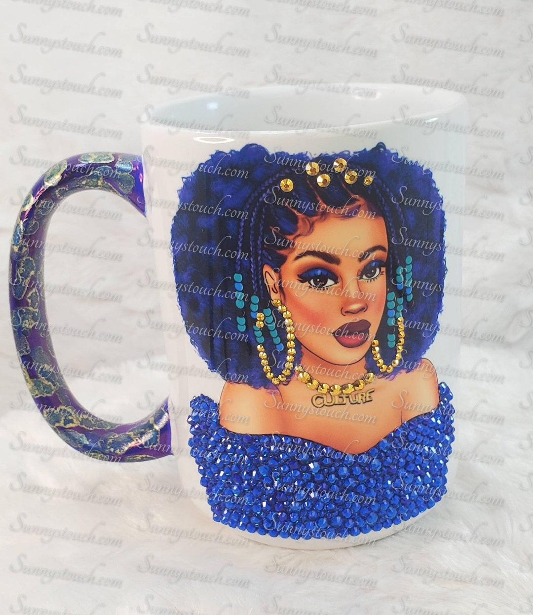 Rhinestonecoffeemug, Beautiful Mug, Coffee Mug, Rhinestone Mug, Coffee ...