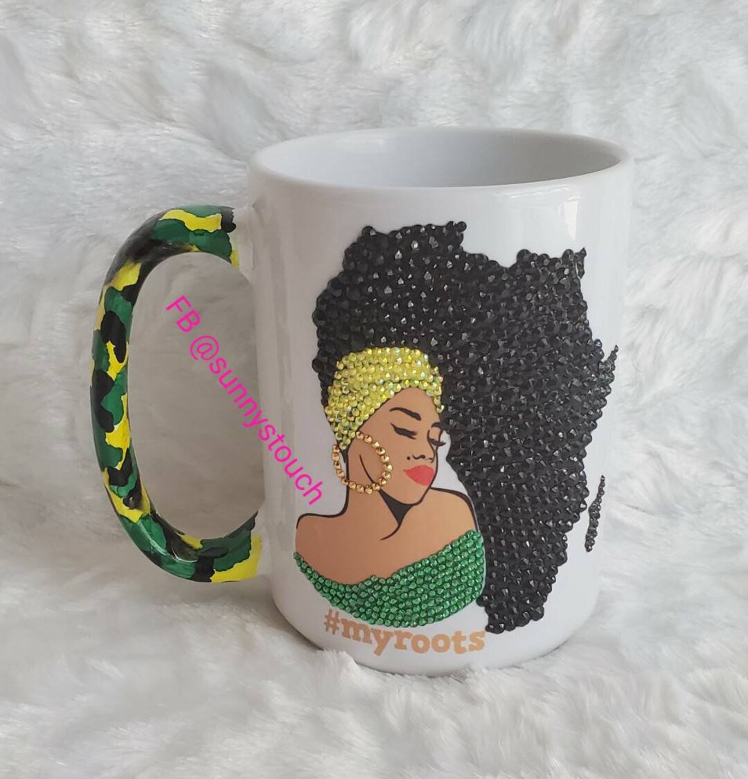 Rhinestonecoffeemug, Beautiful Mug, Coffee Mug, Rhinestone Mug, Coffee ...