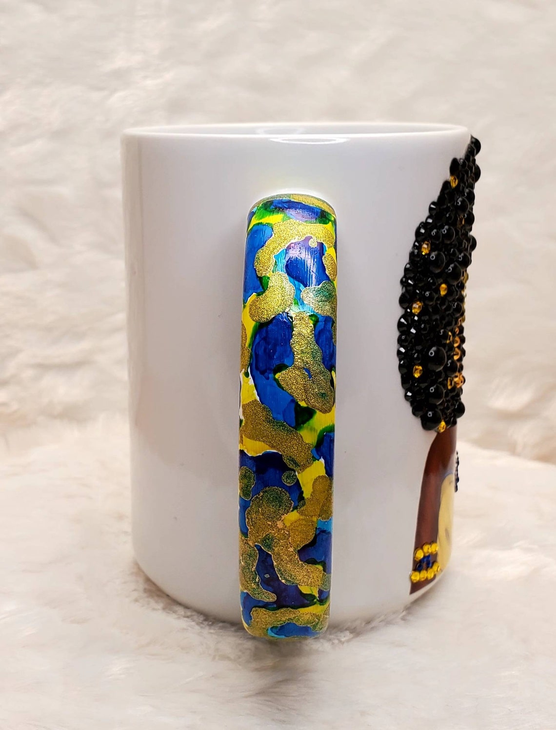 Rhinestonecoffeemug, Beautiful Mug, Coffee Mug, Rhinestone Mug, Coffee ...