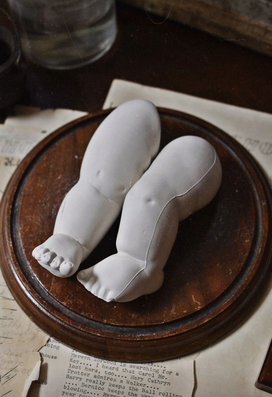 Vintage Pair of Baby Doll Leg Molds - Etsy