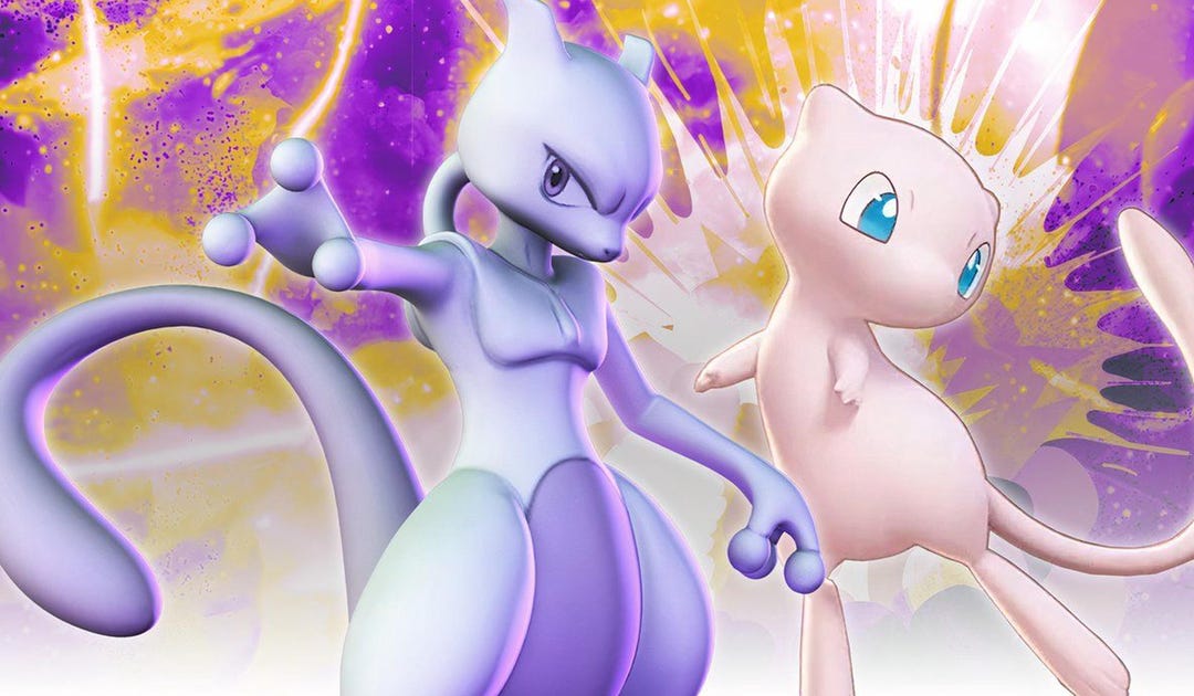 Mew & Mewtwo Playmat - Etsy