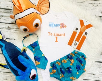 Nemo Birthday Party Outfit - Etsy