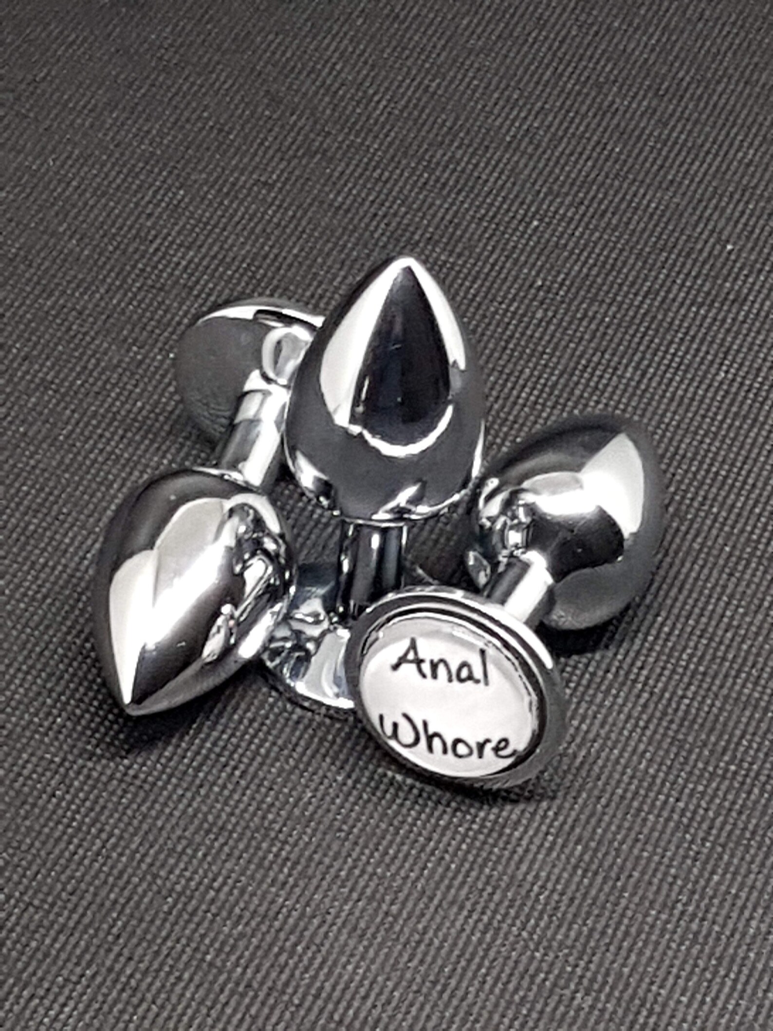 Stainless Steel Anal Butt Plug Toy With Anal Whore Etsy