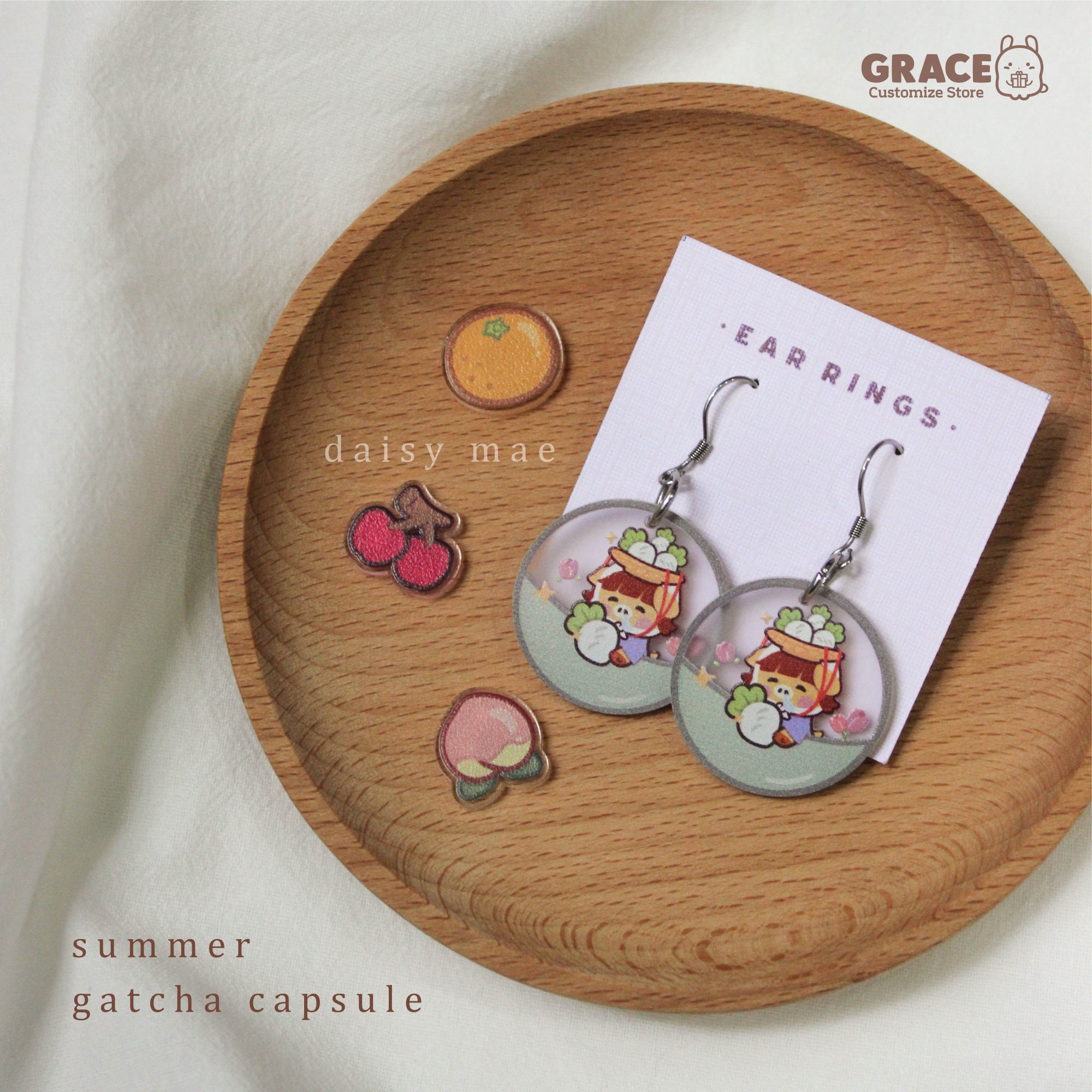 Animal Crossing Earrings 2024 www.alhudapk