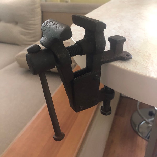 Antique Anvil Vise - Etsy