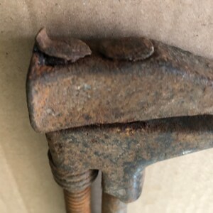 Vintage Pipe Wrench Made in the USSR From Tool Steel, Soviet Adjustable ...