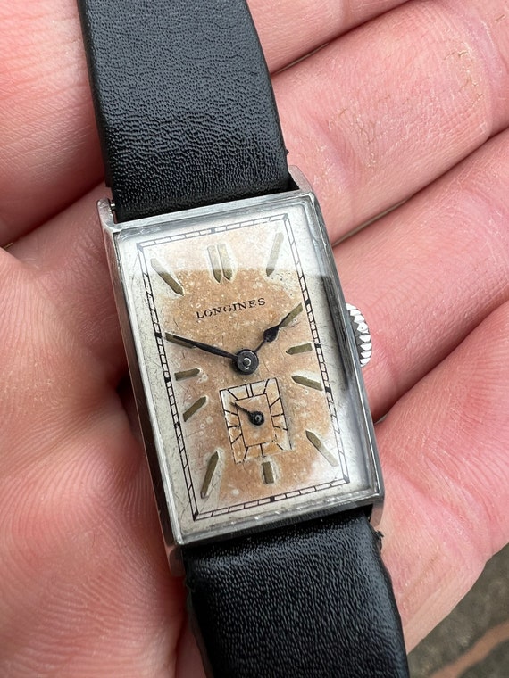 rare 1930s longines tank - Gem