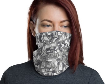 Hearts Print Neck Gaiter 2 - Etsy