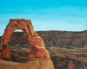 Moab Utah Painting - Etsy