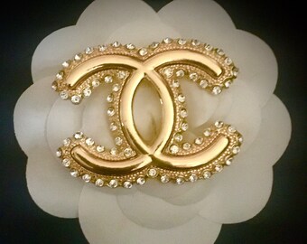 Chanel Brooch Authentic | Etsy