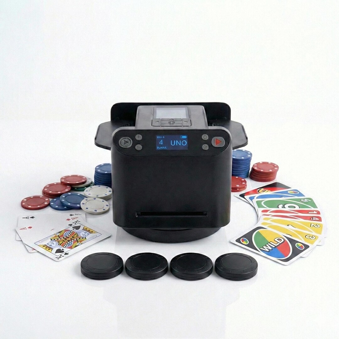 Programmable Automatic Card Dealer & Shuffler Smart Electric Dispenser ...