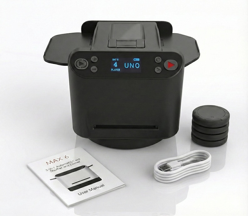 Programmable Automatic Card Dealer & Shuffler Smart Electric Dispenser ...