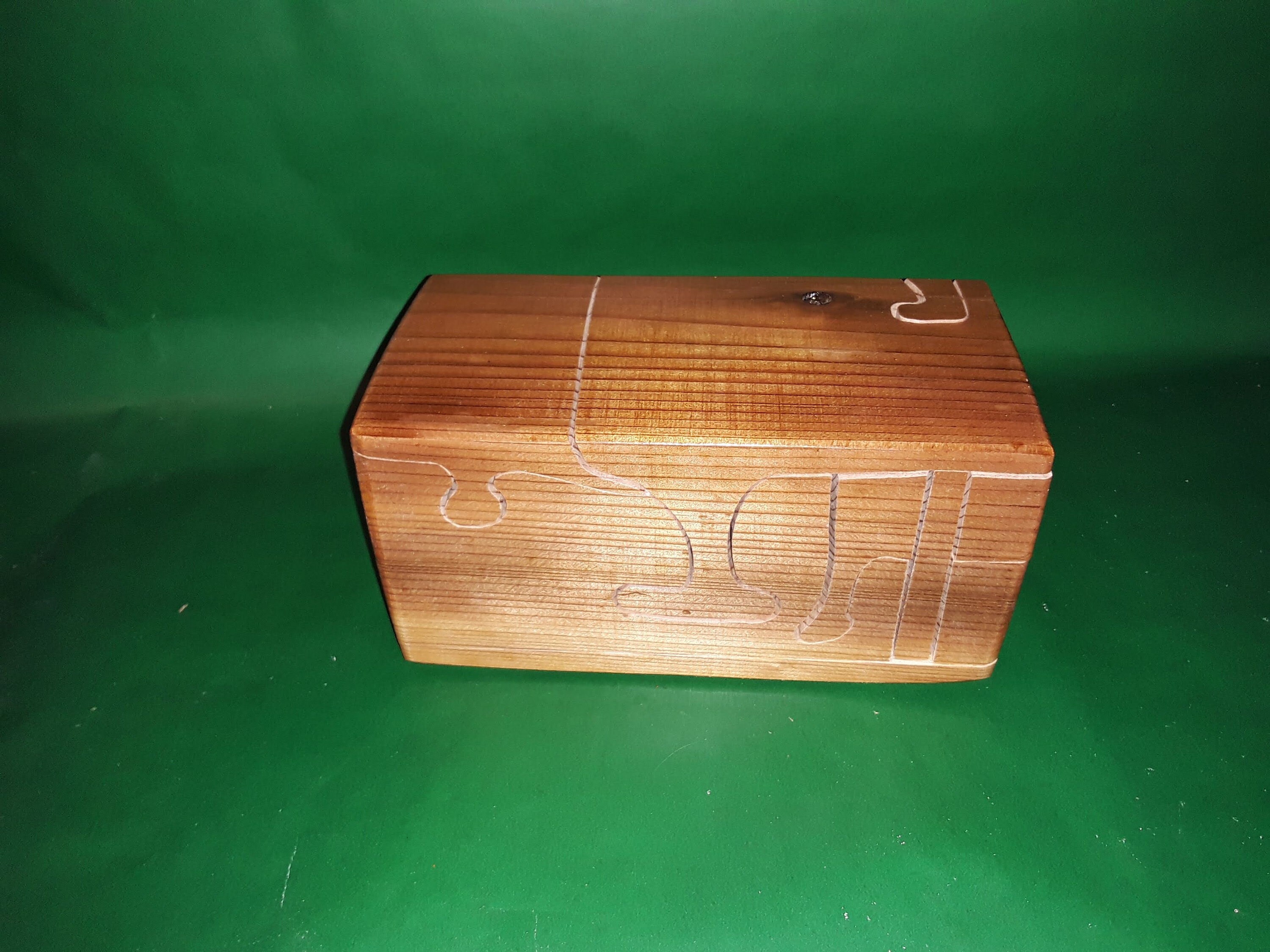 8 Piece Cedar Puzzle Box - Etsy