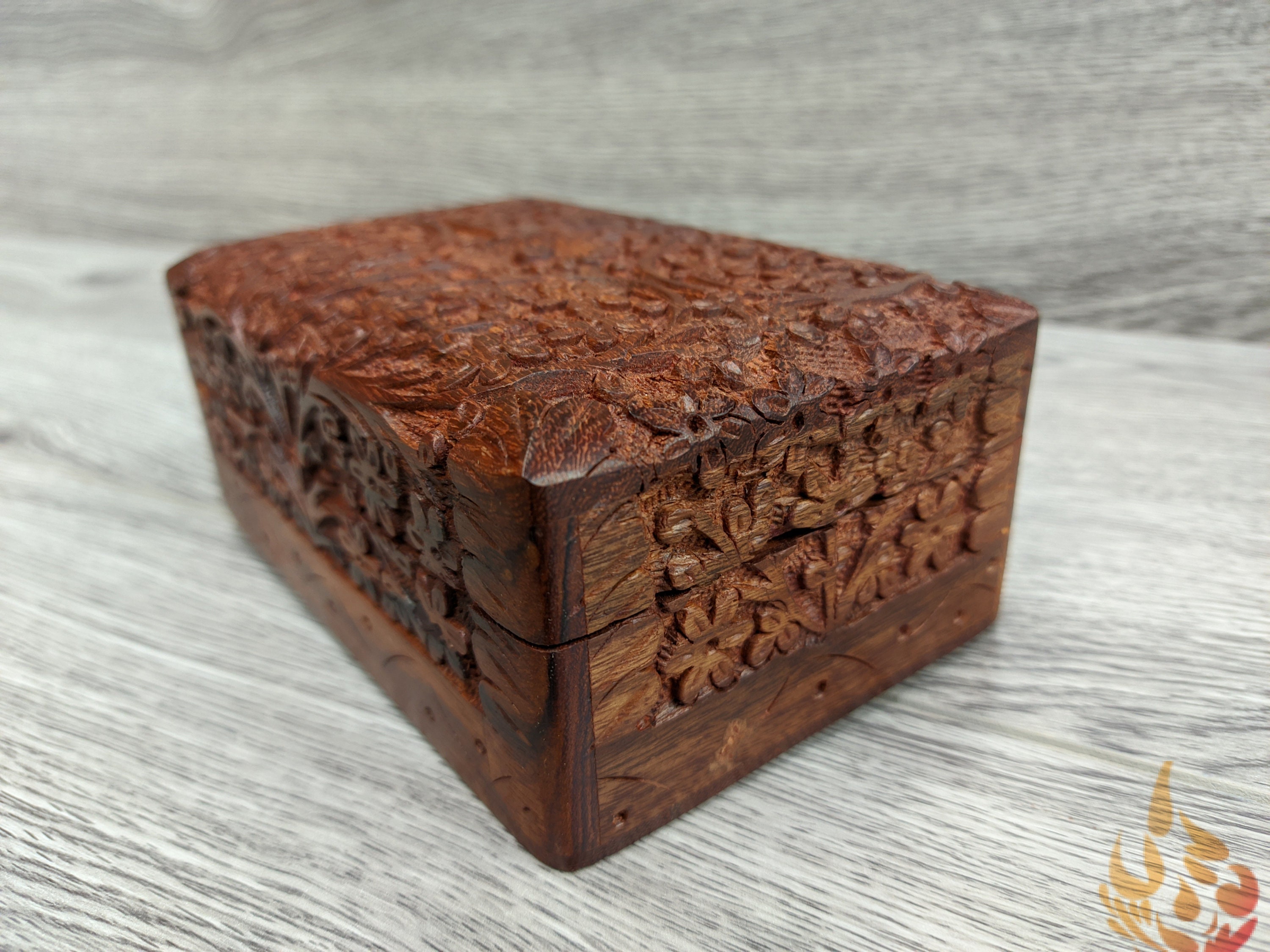 Wooden Box Floral/jewellery Box/boho Decor/hippie Decor/floral - Etsy UK