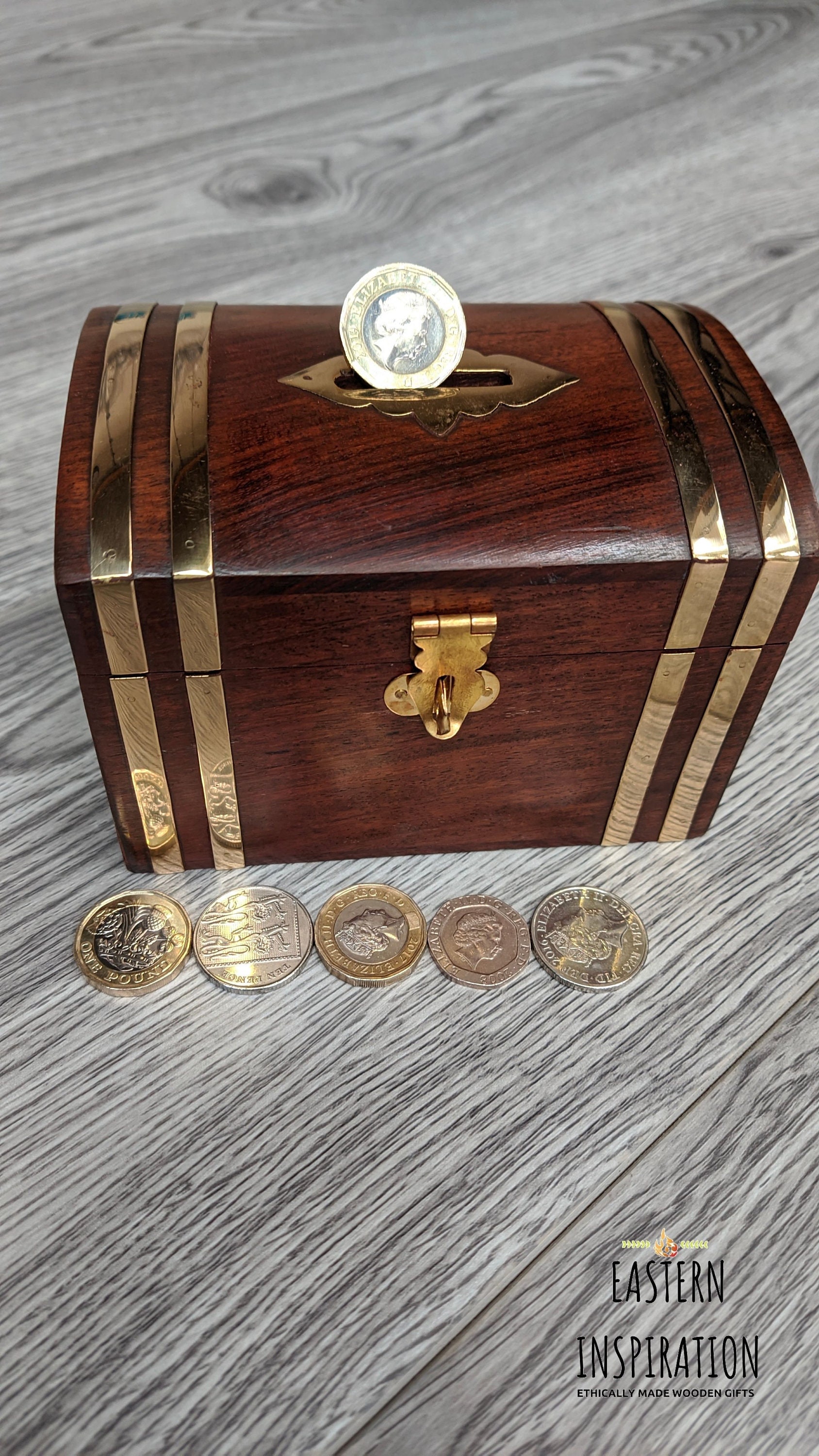 Wooden Money Box/boho Decor/hippie Decor/scavenger Hunt/wooden | Etsy