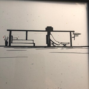 My Retreat Framed Print From Original Drawing - Etsy