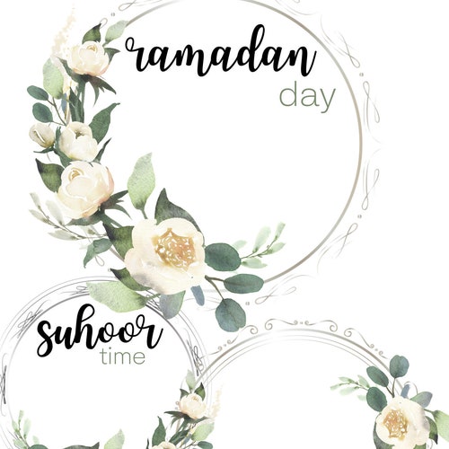 Ramadan Printable Timetable Islamic Ramadhan Ramzan - Etsy