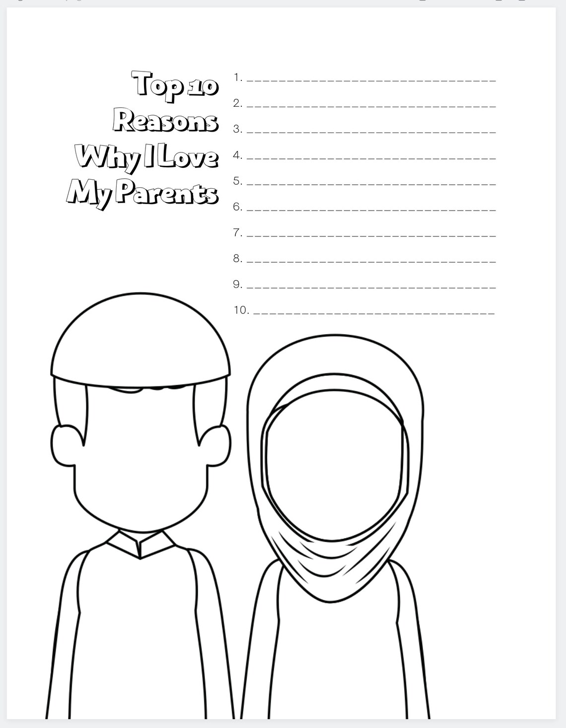 Ramadan Printable Activity Bundle Eid Elementary School - Etsy