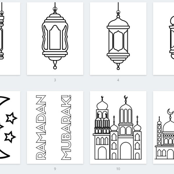 Ramadan Decoration Lanterns - Etsy