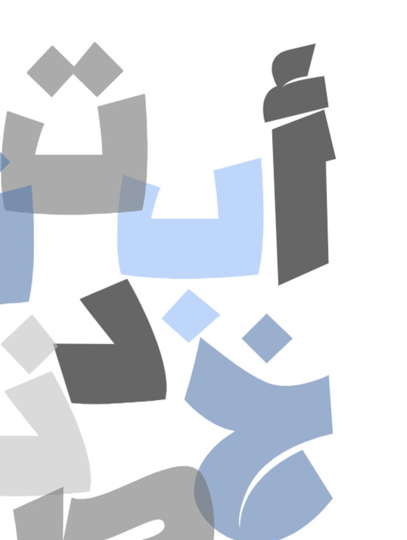 Modern English & Arabic Alphabet Contemporary Abcs Wall - Etsy