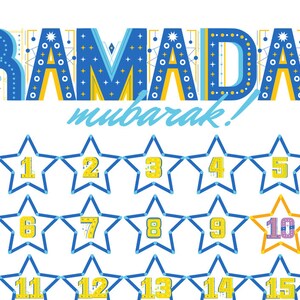 Ramadan Eid Countdown Poster | Islamic School Month Calendar | Muslim ...