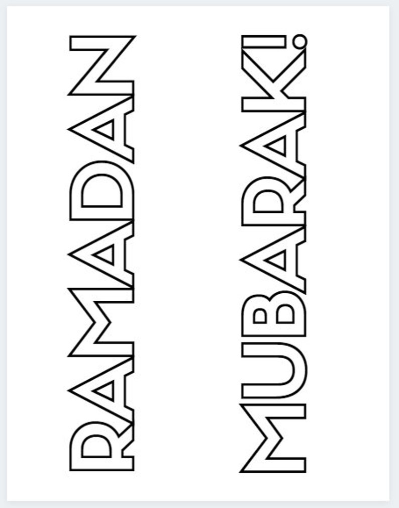 Ramadan Printable Lanterns & Decoration | Eid Elementary School ...