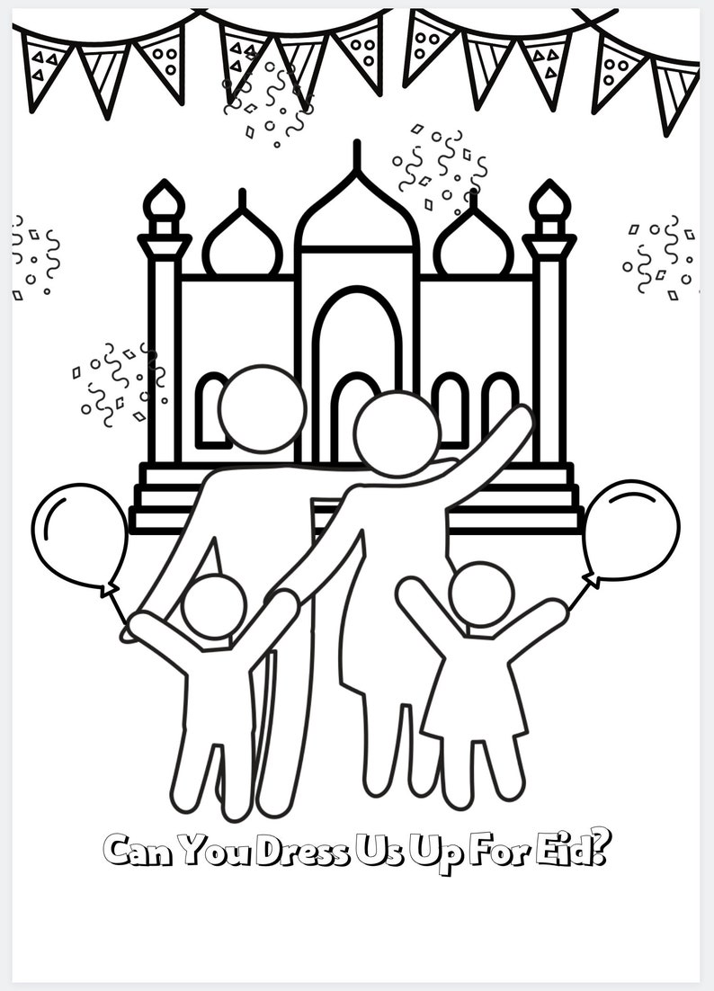 Ramadan Printable Activity Bundle Ramadan Coloring Activity | Etsy