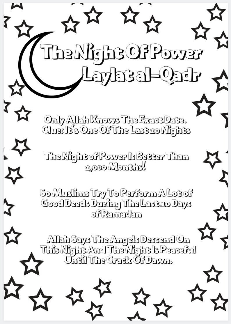 Ramadan Printable Activity Bundle Ramadan Coloring Activity - Etsy