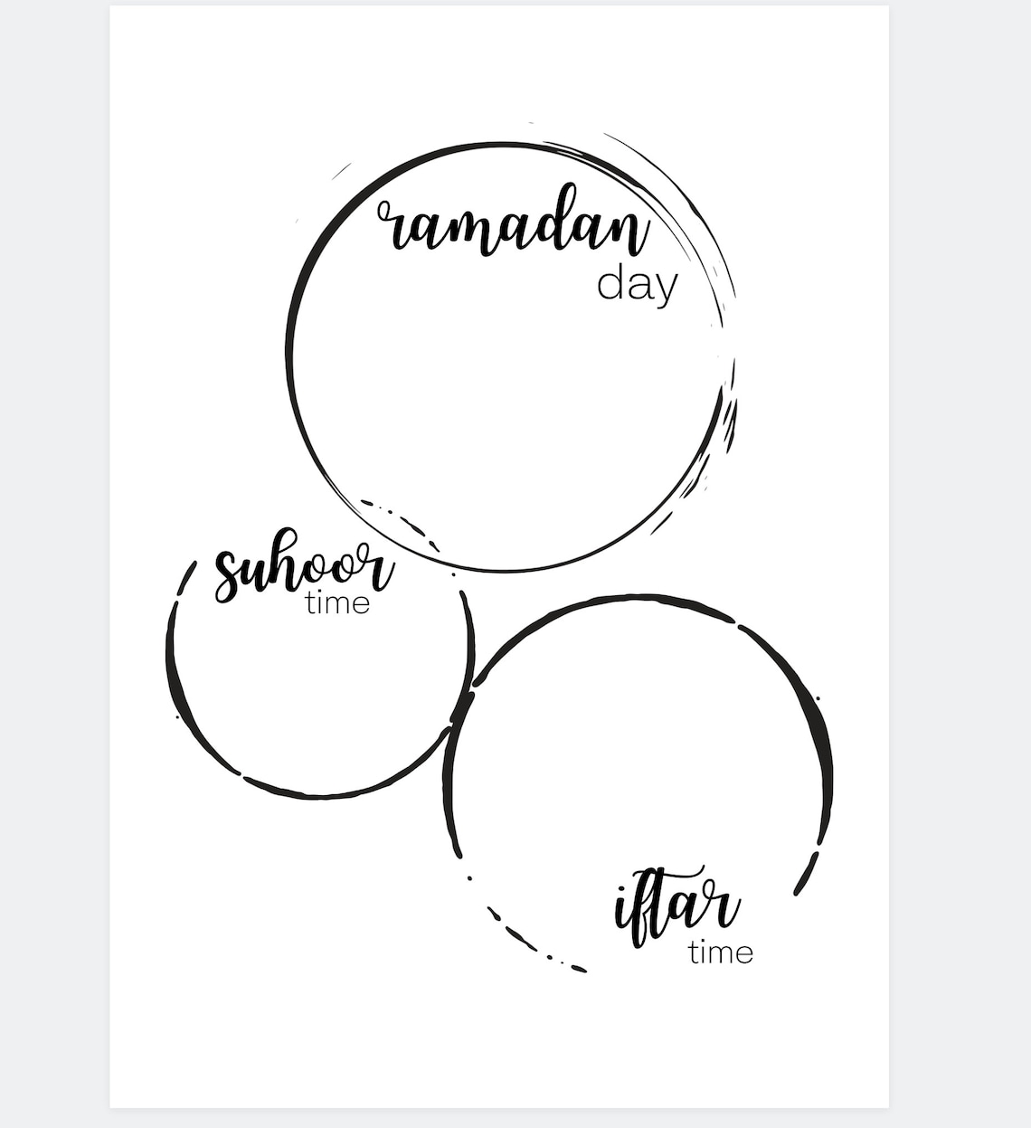 Ramadan Printable Timetable | Islamic Ramadhan Ramzan Decoration ...