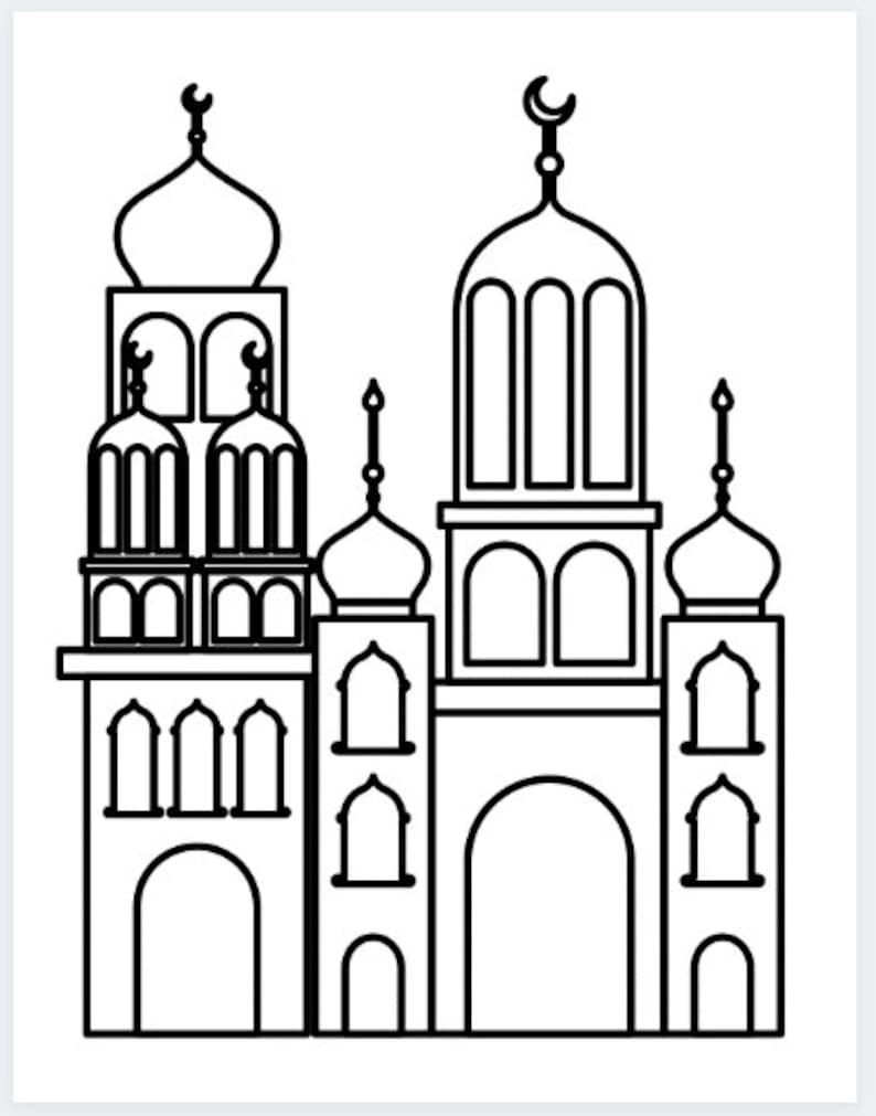 Ramadan Printable Lanterns & Decoration Eid Elementary - Etsy