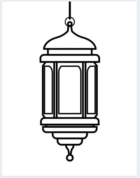 Ramadan Printable Lanterns & Decoration Eid Elementary - Etsy