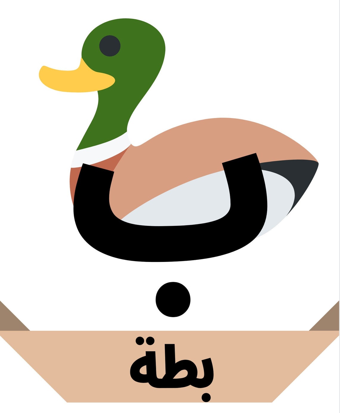 Modern Arabic Animal Alphabet Banner | Printable Wall Decor for Nursery ...