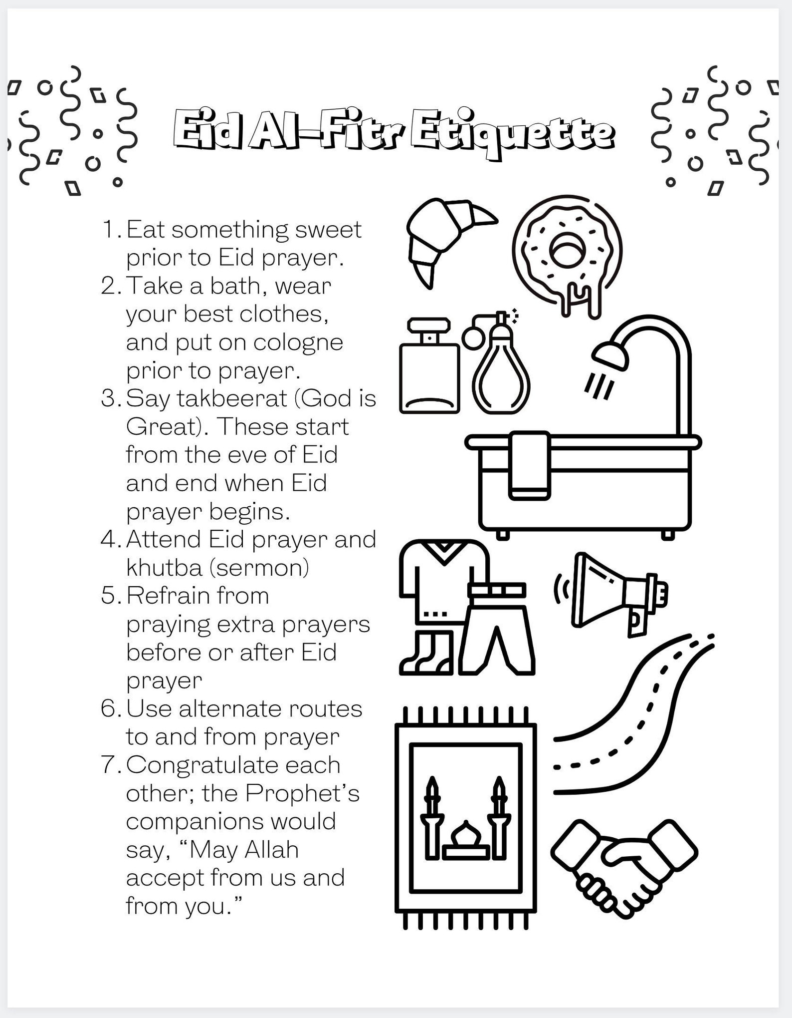 Ramadan Printable Activity Bundle Eid Elementary School - Etsy