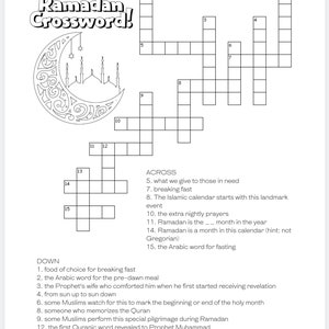 Ramadan Printable Activity Bundle | Eid Elementary School Activities ...