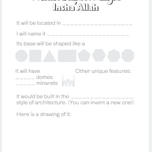 Ramadan Printable Activity Bundle | Eid Elementary School Activities ...