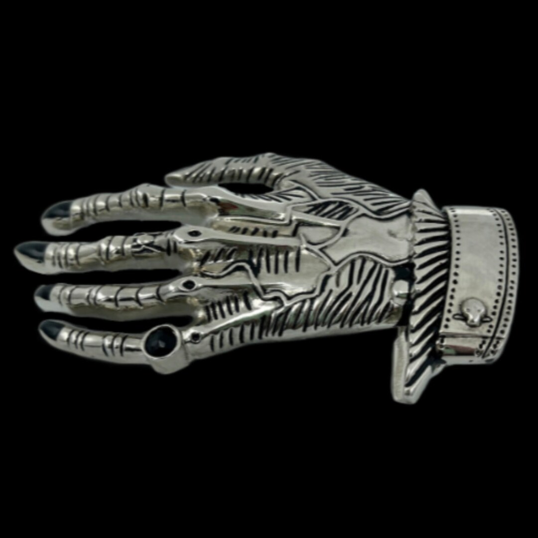 Hand Skeleton Belt Buckle Evil Rings Fingers Halloween Buckles - Etsy