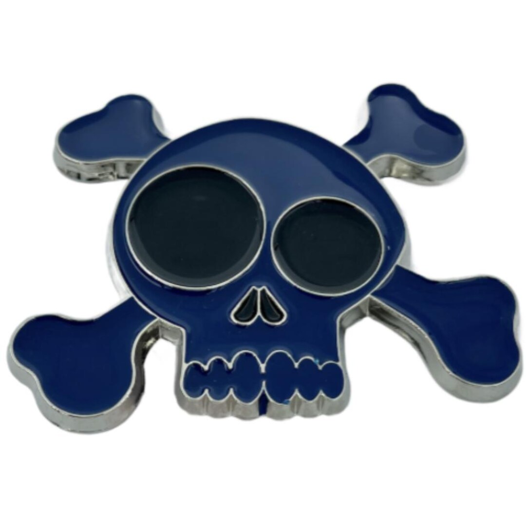 Poison Skeleton Skull Cross Bones Metal Fashion Belt Buckle - Etsy