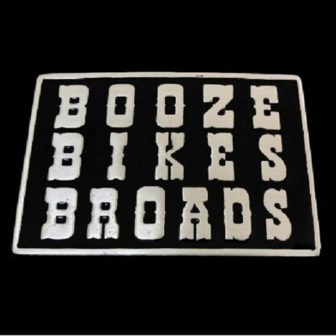 Belt Buckle Booze Bikes Broads Biker Motorcycle Club Bikers Belts ...