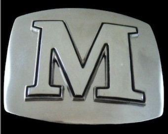 Letter M Belt - Etsy
