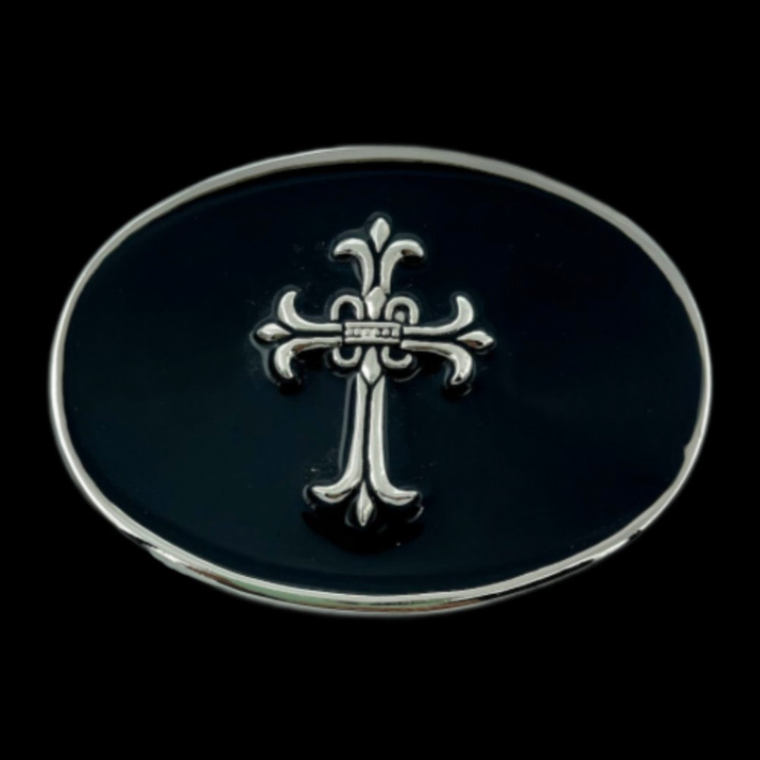 Gothic Cross Belt Buckle Crosses Antique Religious Goths Belts Buckles ...
